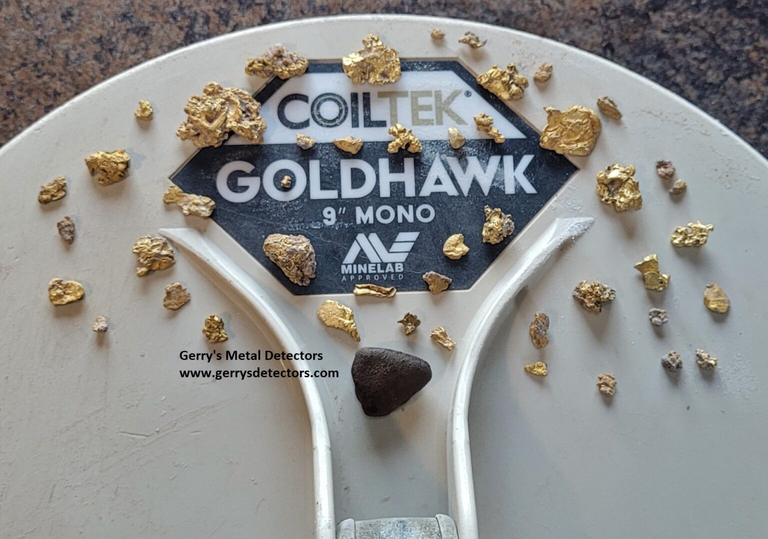 Coiltek Goldhawk 9 Round Mono Coil Gerry S Metal Detectors
